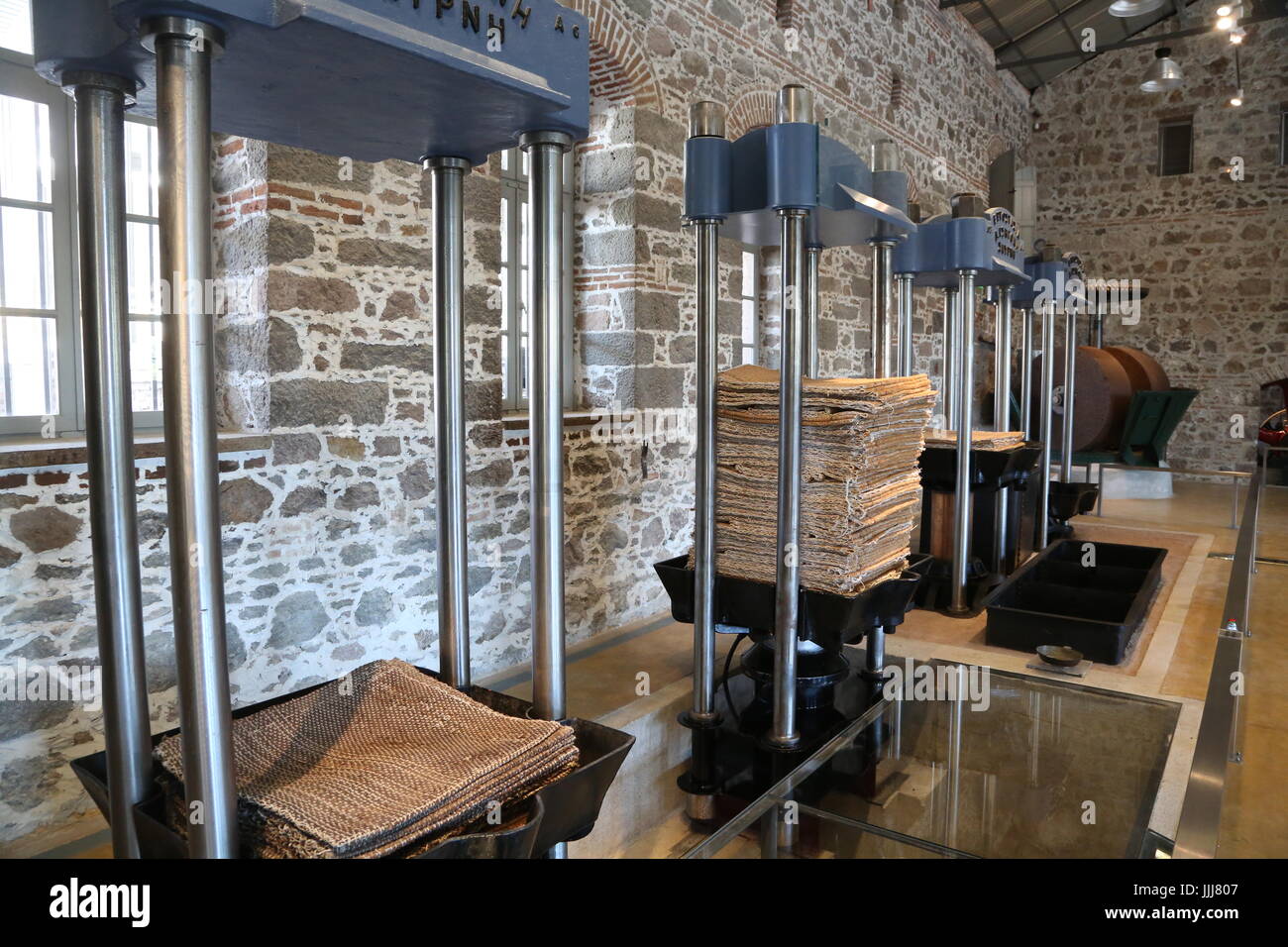 Olive mill museum olive hi-res stock photography and images - Alamy