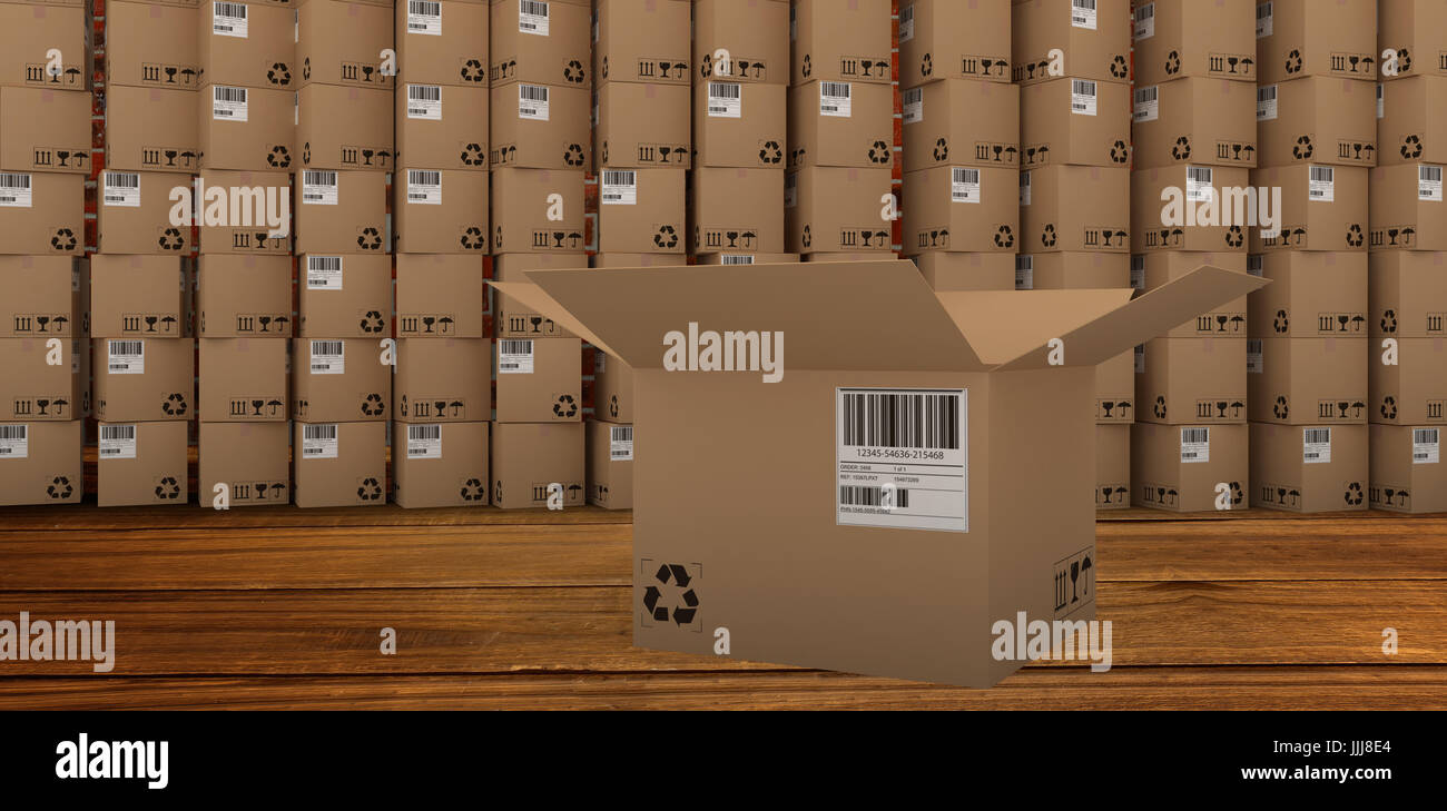Open boxes hi-res stock photography and images - Alamy