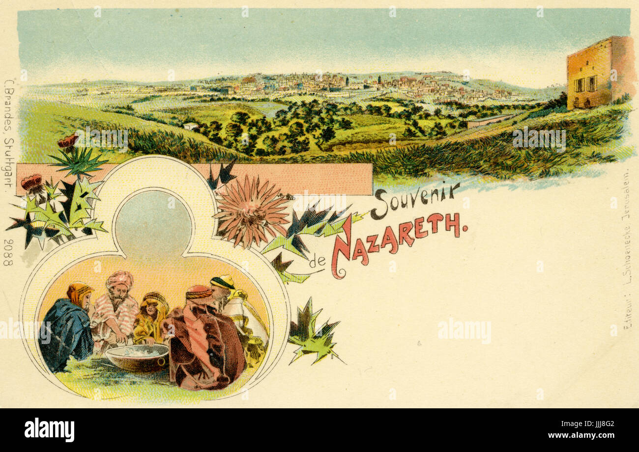 Palestine 19th century view hi-res stock photography and images - Alamy