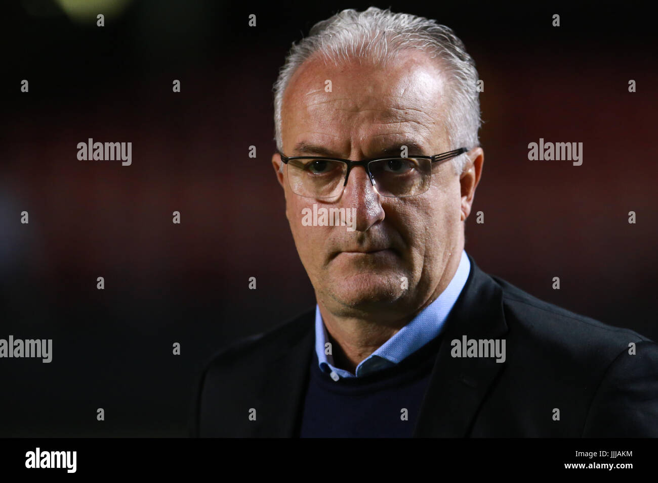 Sao Paulo, Brazil. 19th July, 2017. The coach Dorival Júnior during the ...
