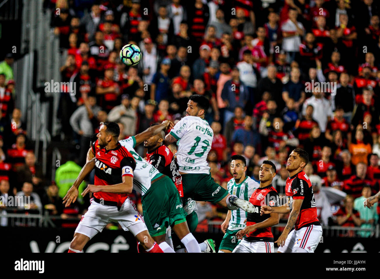 Rio De Janeiro, Brazil. 19th July, 2017. Photo during Flamengo vs ...