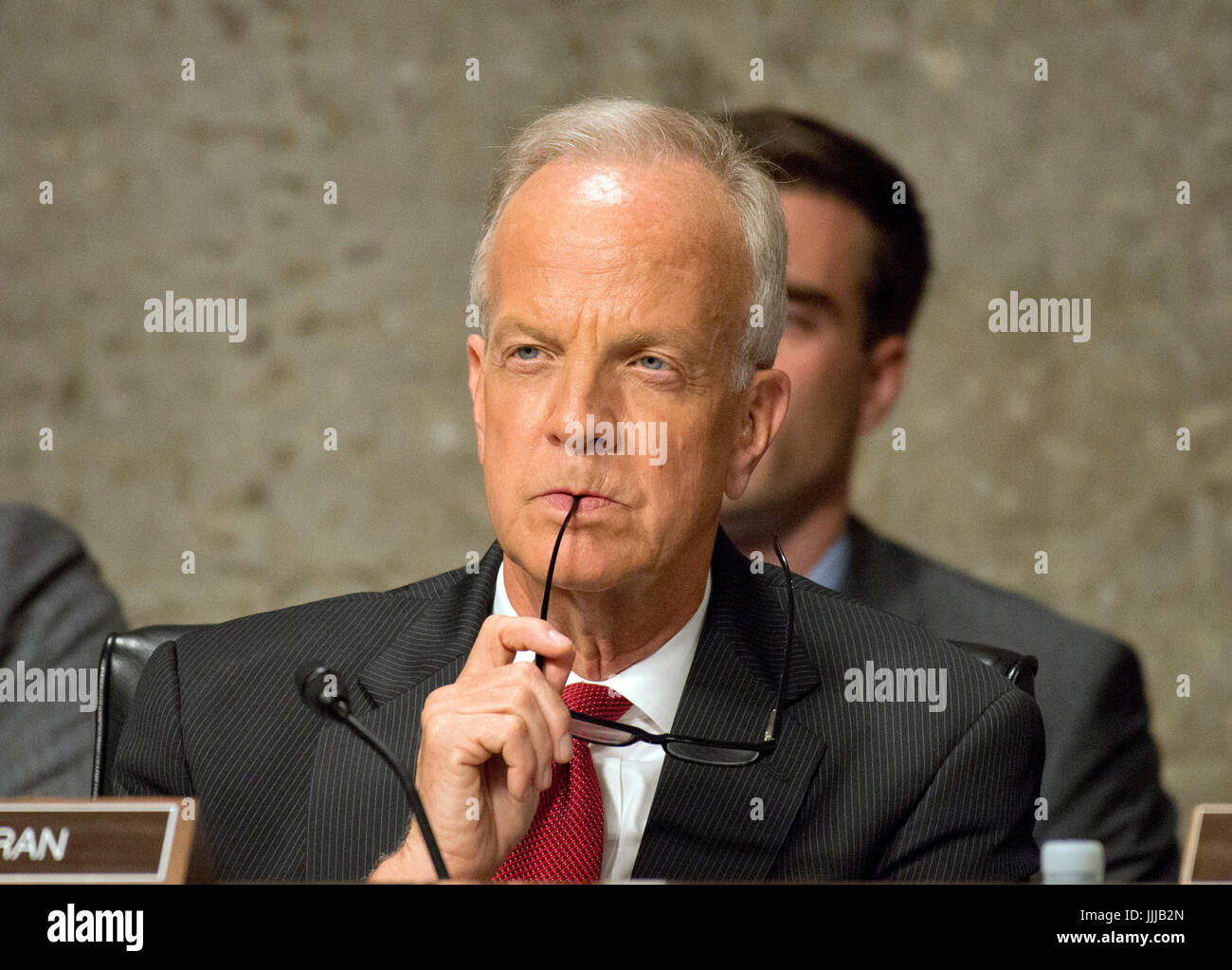 Washington DC, USA. 19th July, 2017. United States Senator Jerry Moran ...