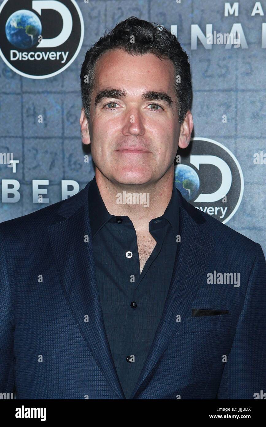 New York, NY, USA. 19th July, 2017. Brain d'Arcy James at "Manhunt ...