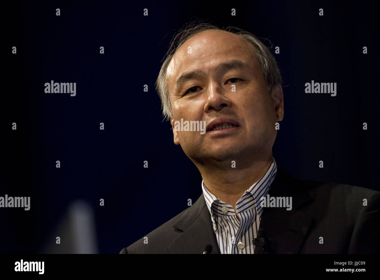 Masayoshi son softbank group corp hi-res stock photography and images ...