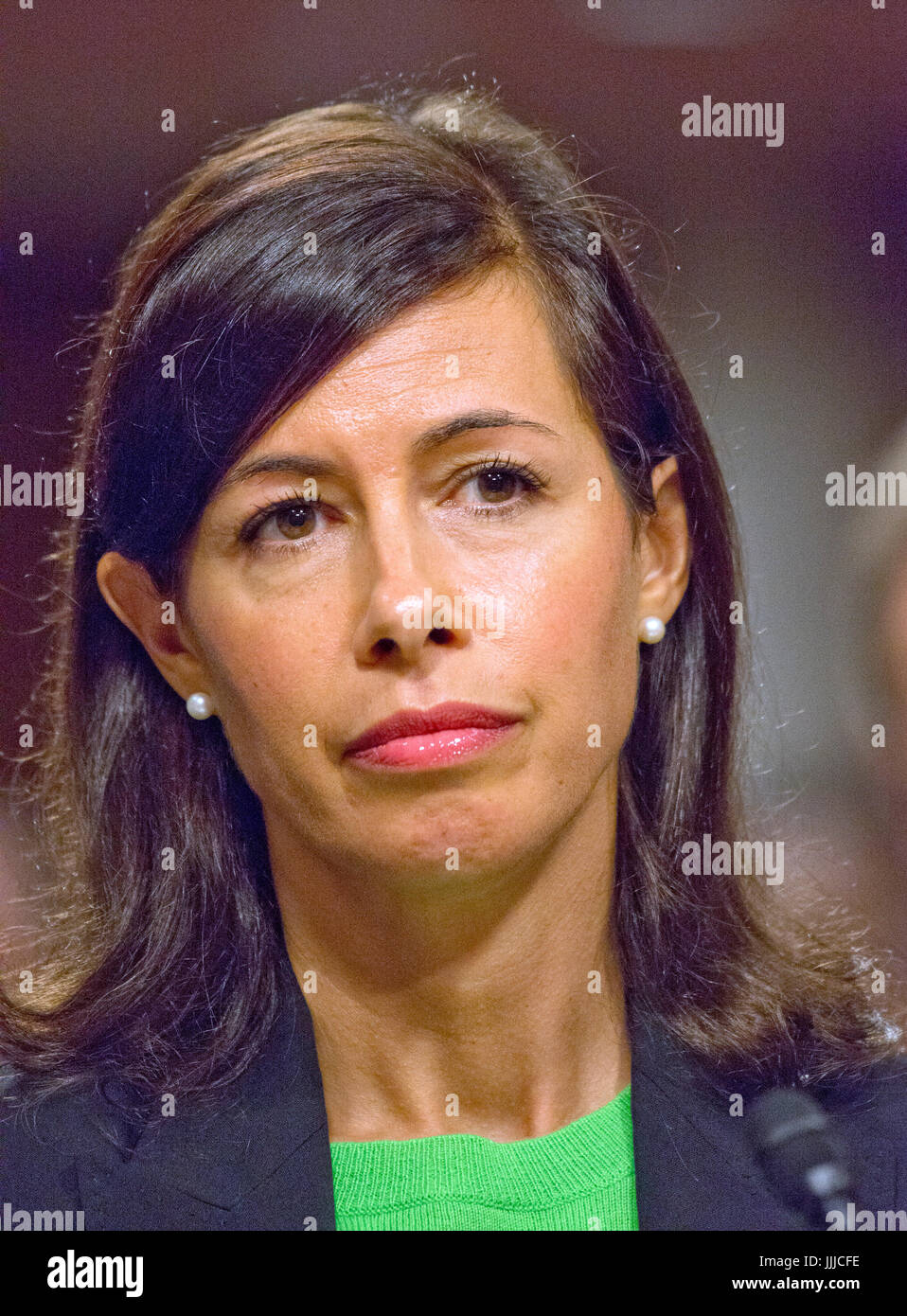 Washington, Us. 19th July, 2017. Jessica Rosenworcel testifies before ...