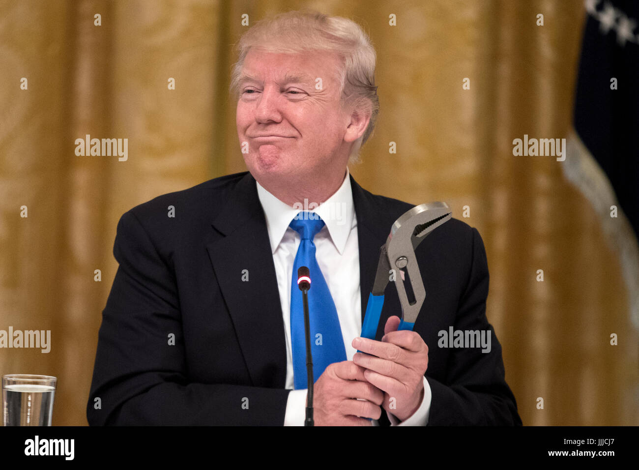 Washington, DC, USA. 19th July, 2017. US President Donald J. Trump ...