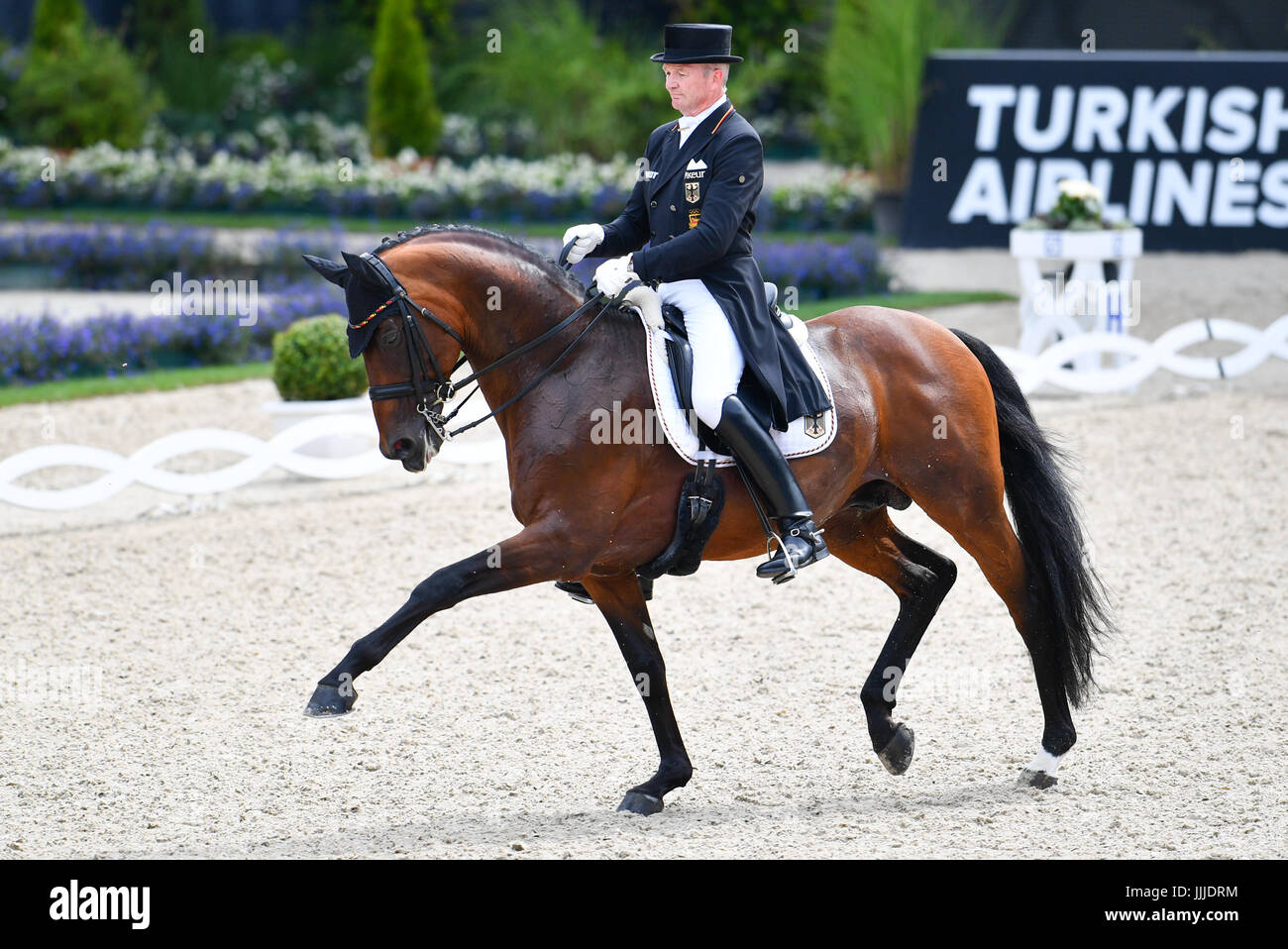 Aachen, Germany. 20th July, 2017. German dressage rider Hubertus ...