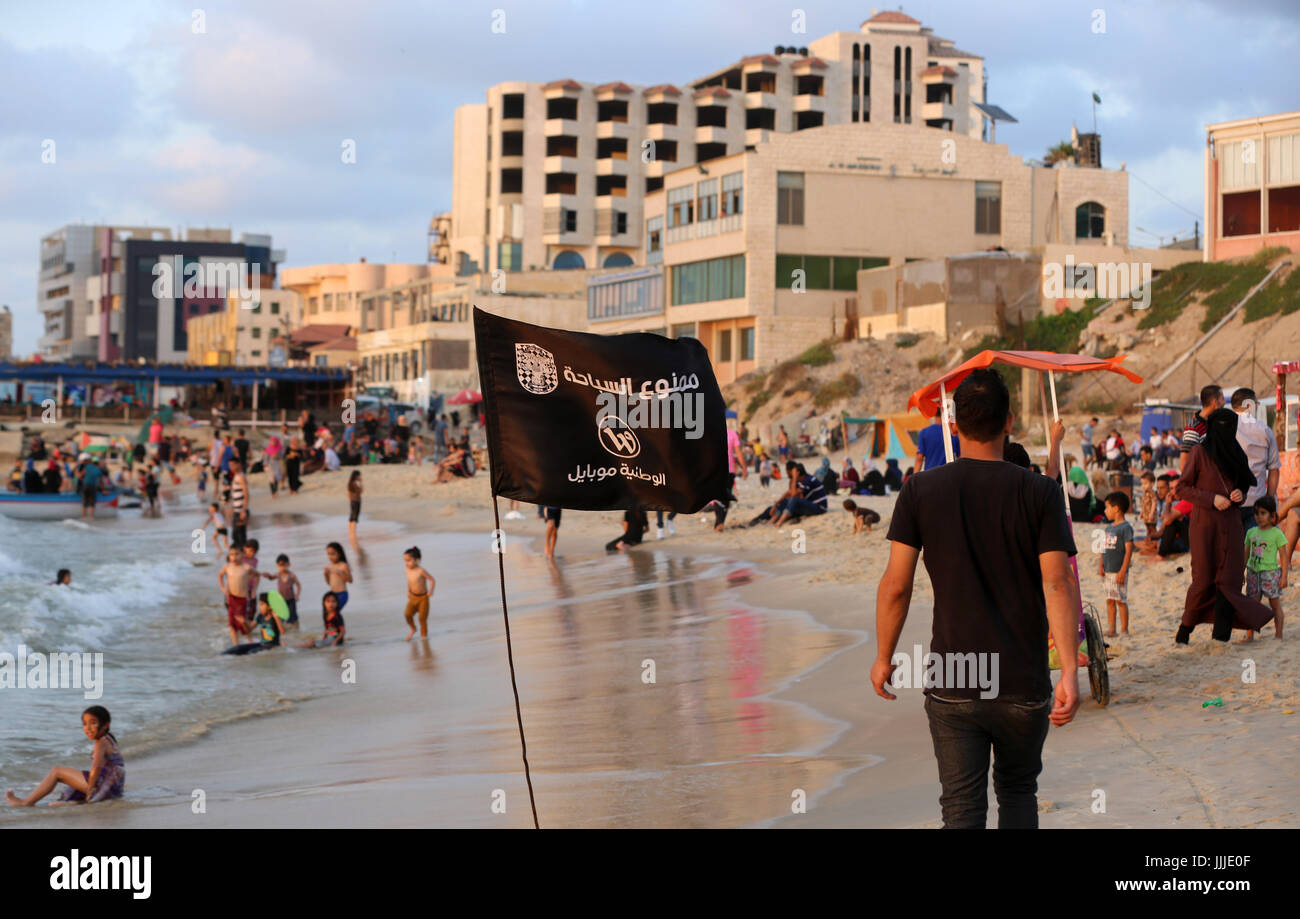 Gaza City, Gaza Strip, Palestinian Territory. 19th July, 2017 ...