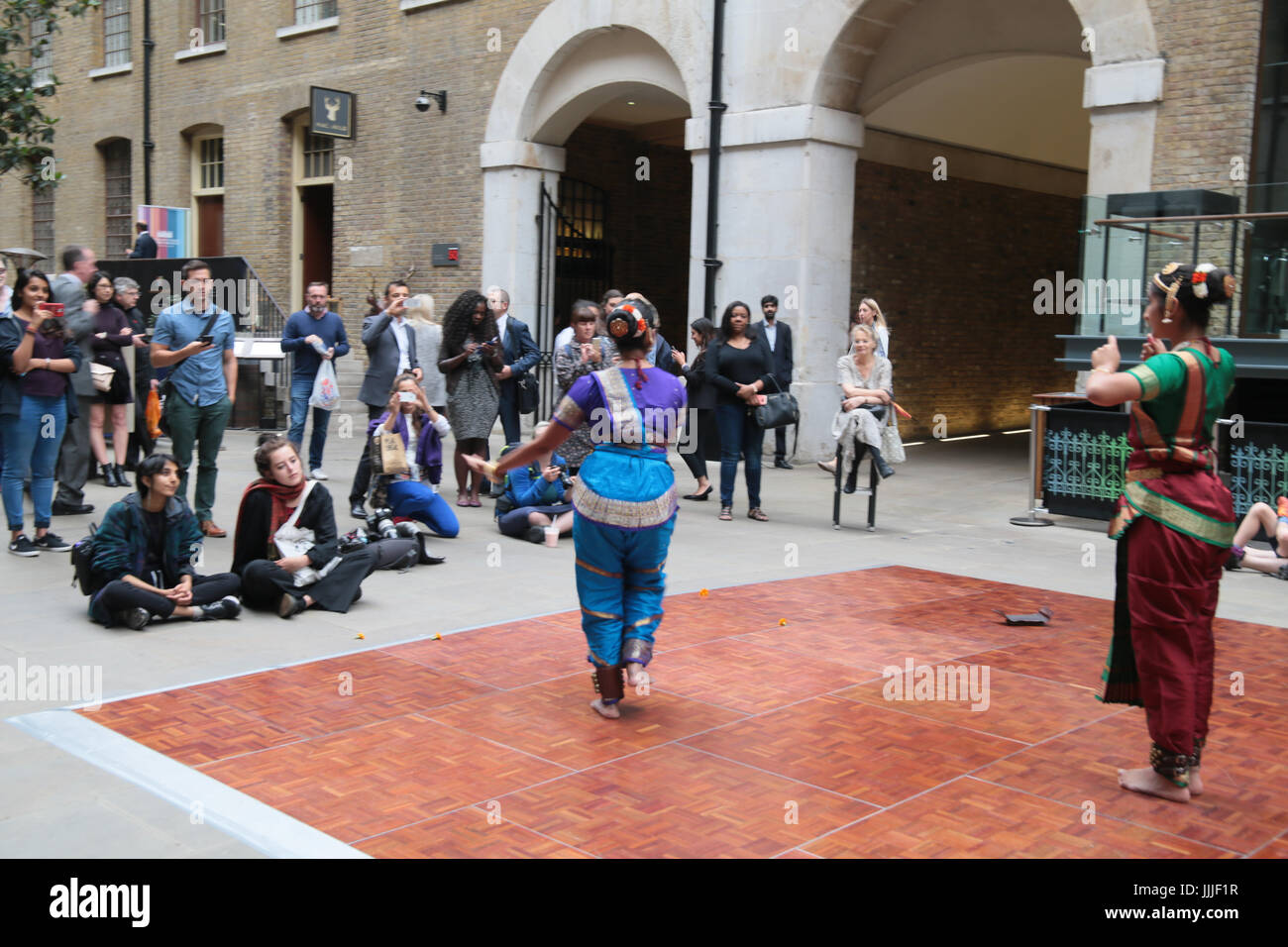 London, UK. 20th Jul, 2017. Devonshire Square in the city is the ...