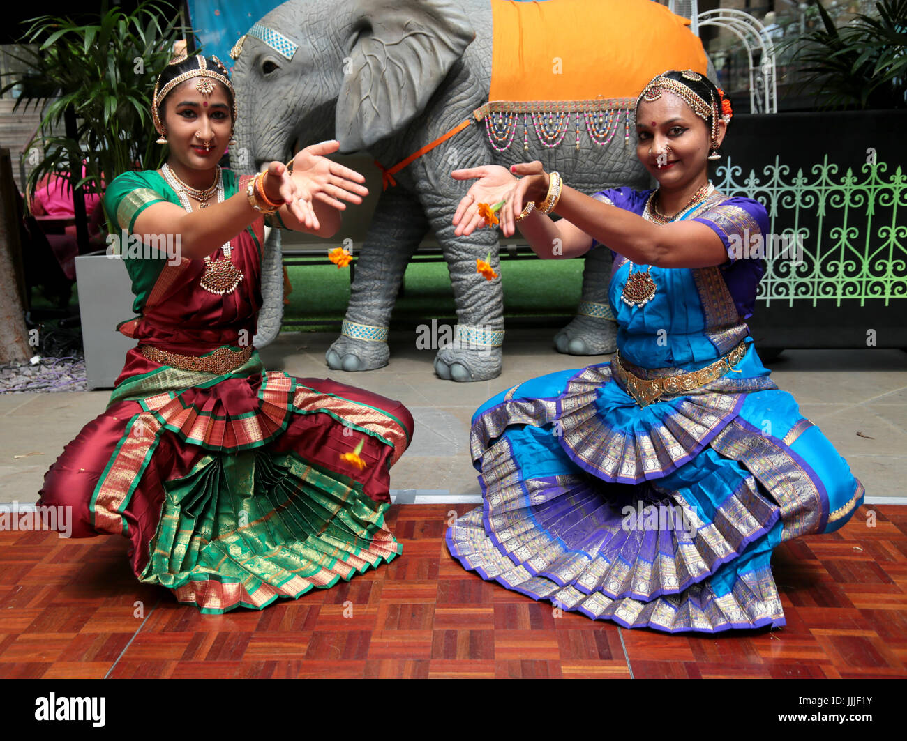 Dancing poses indian classical dance hi-res stock photography and ...