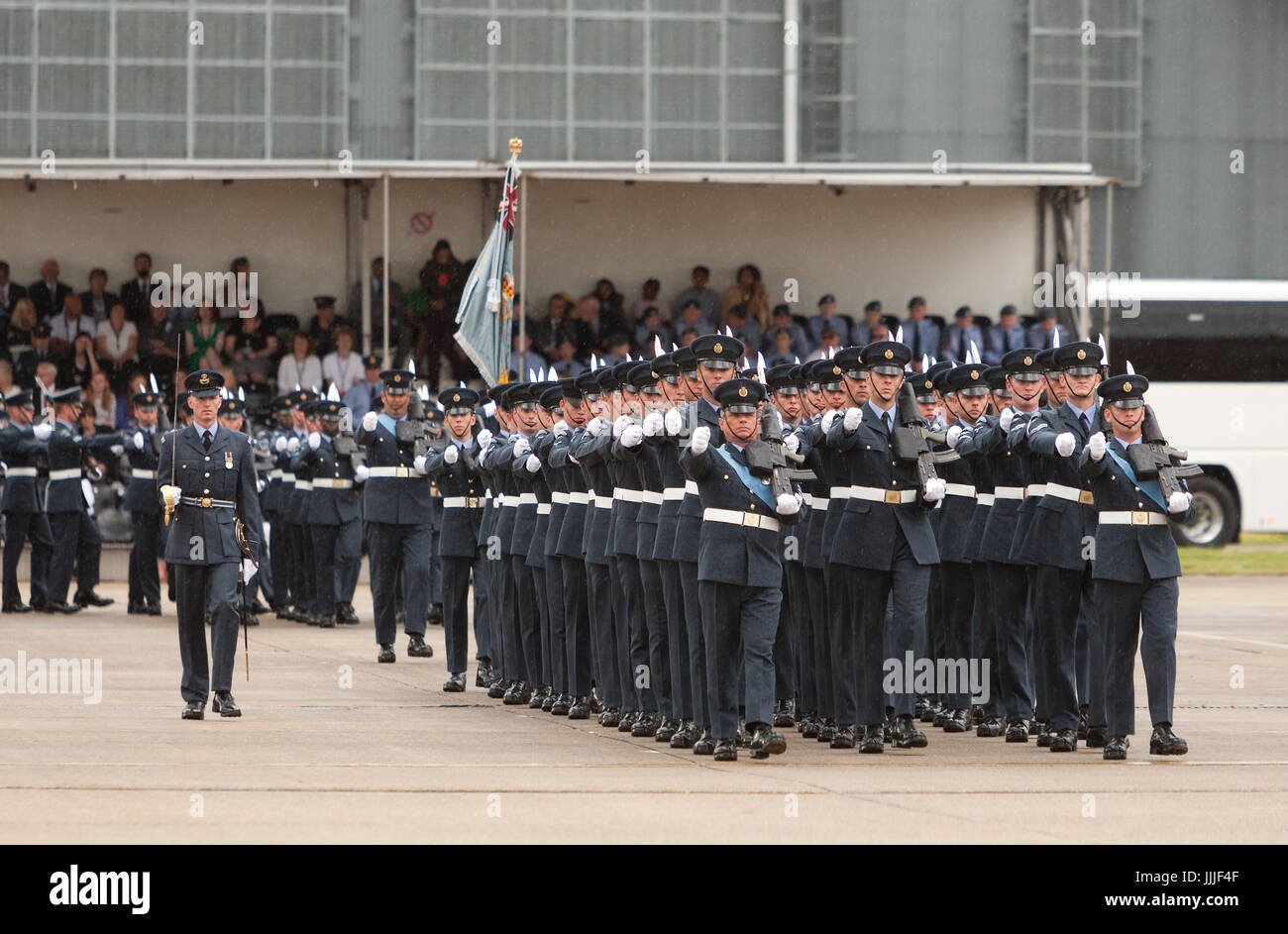 Suffolk, UK. 20th Jul, 2017. The RAF Regiment on parade to His Royal ...