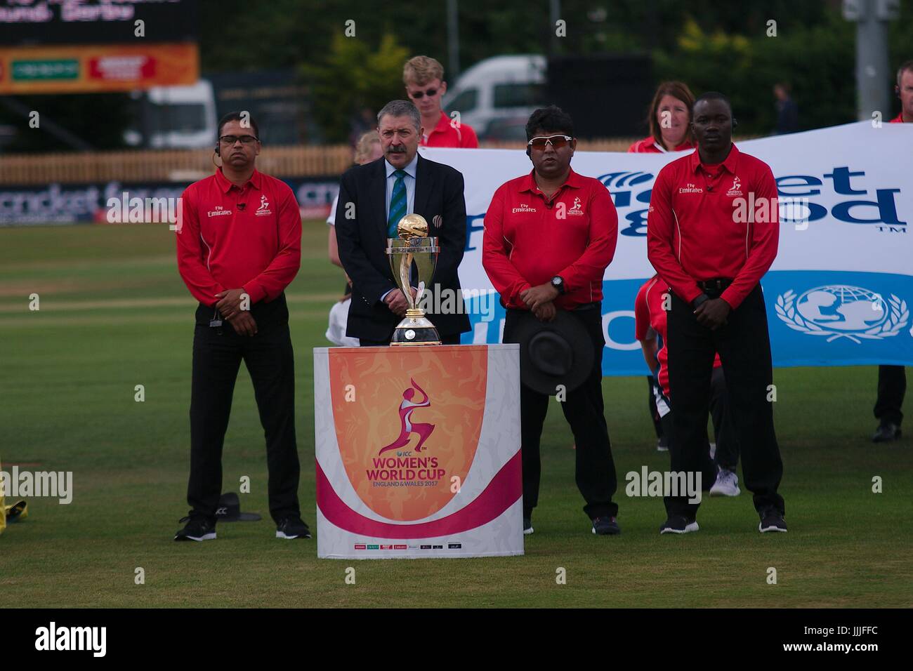 Cricket world cup trophy icc hi-res stock photography and images - Alamy