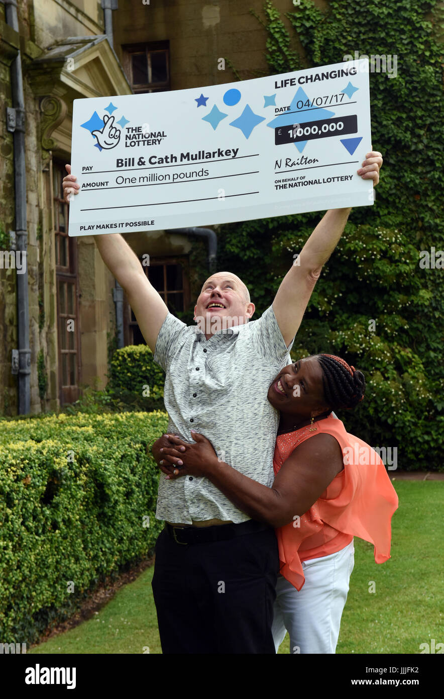 Chefs Bill and Cath Mullarkey celebrate after winning the £1m ...