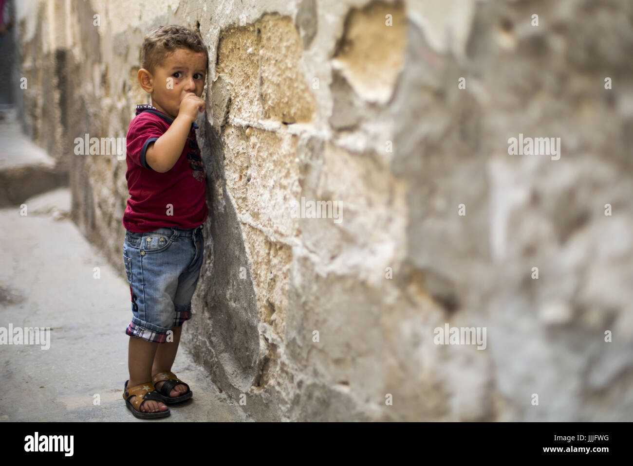 Gaza City, The Gaza Strip, Palestine. 20th July, 2017. A Palestinian ...