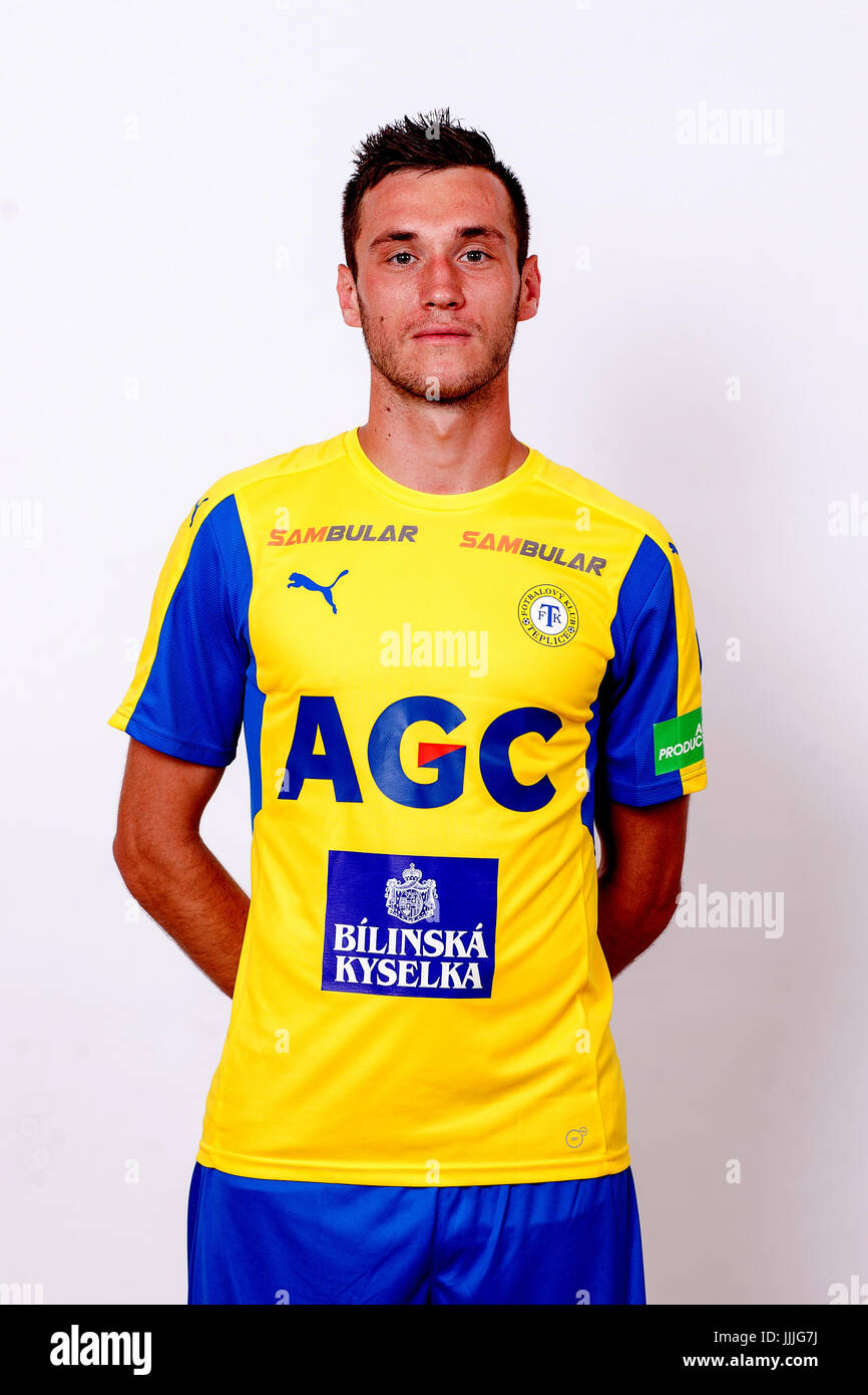 Teplice, Czech Republic. 19th July, 2017. Aleksandar Susnjar of team FK ...
