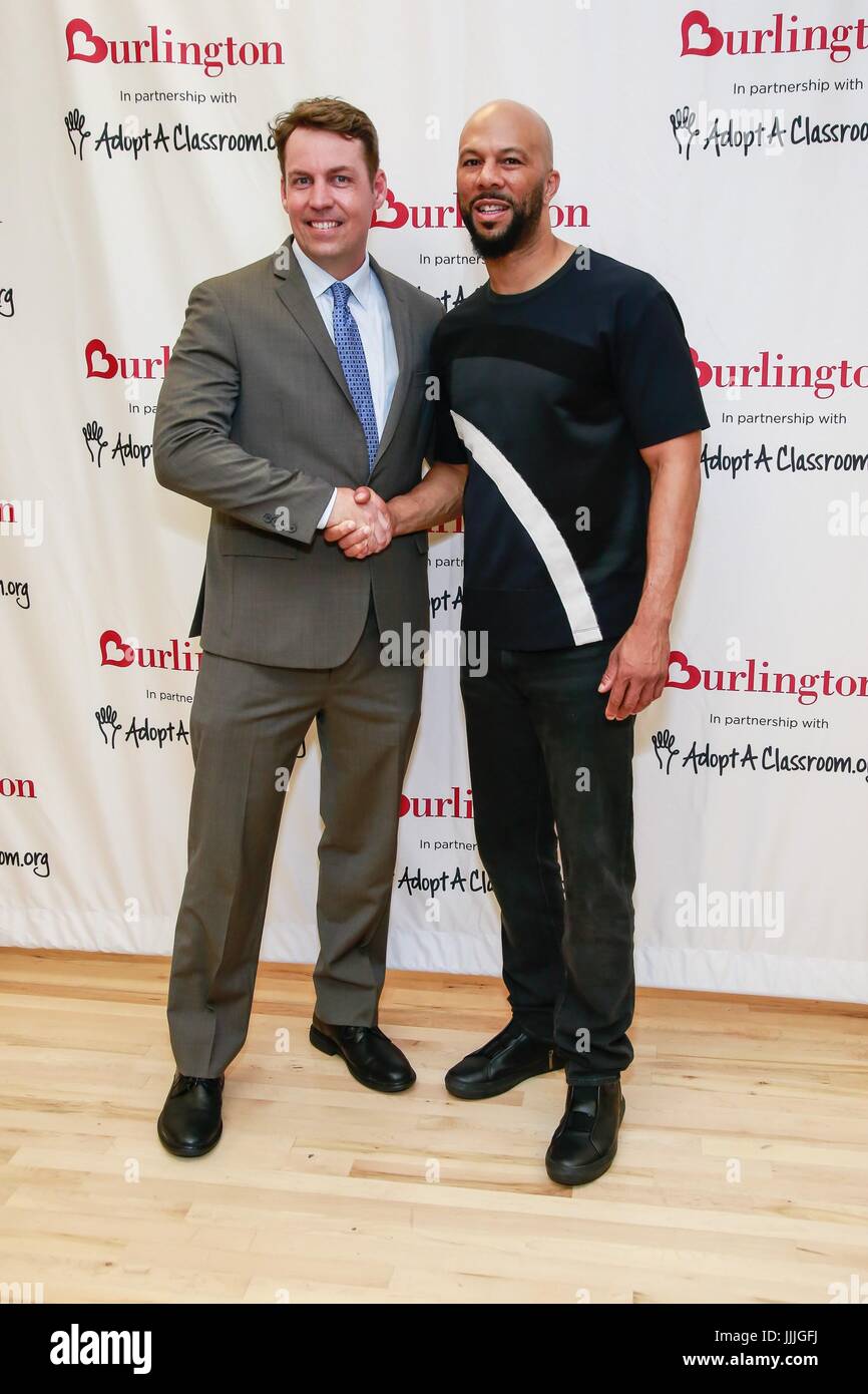 New York, NY, USA. 20th July, 2017. Brian Bradley, Lonnie Rashid ...