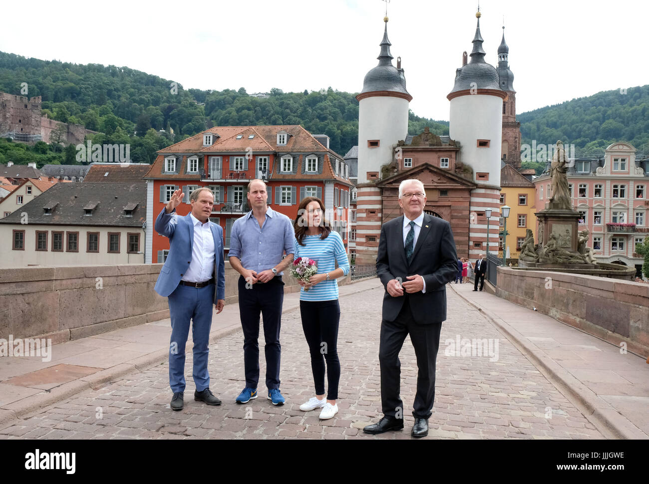 Heidelberg, Germany. 20th July, 2017. Great Britain's Price William and ...