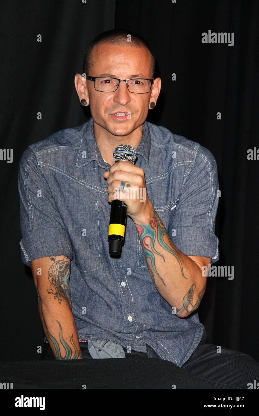 Los Angeles, Ca, USA. 18th June, 2017. Chester Bennington at the ...