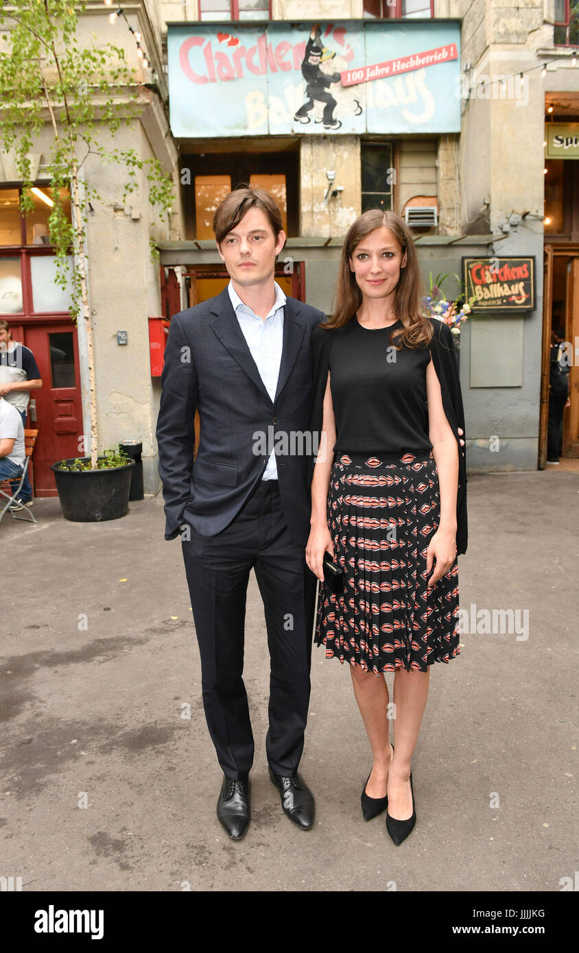 Sam riley and his wife alexandra maria lara hi-res stock photography ...