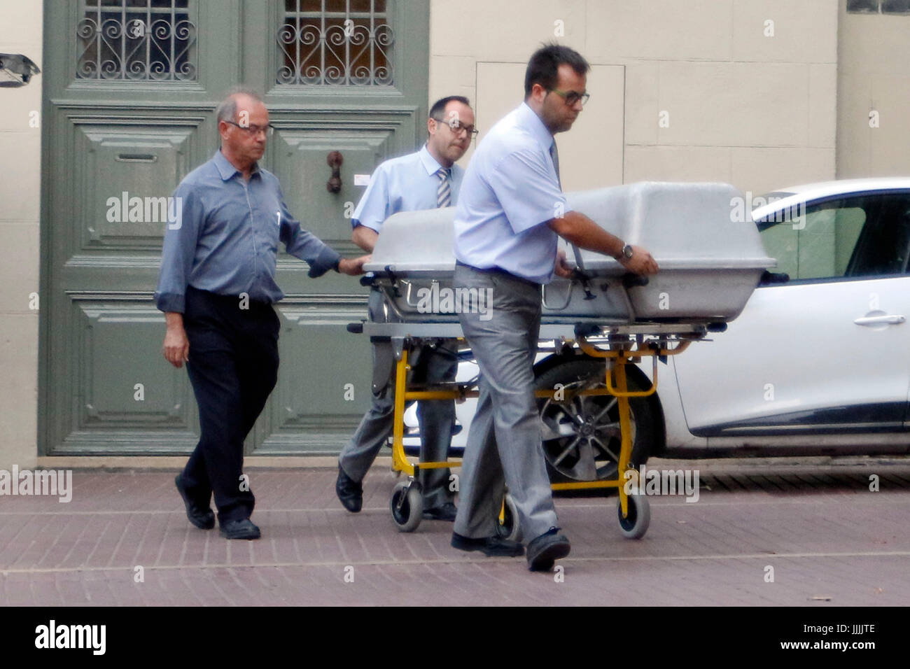 Exhumation of Salvador Dalí corpse at the Salvador Dali Theater Museum ...