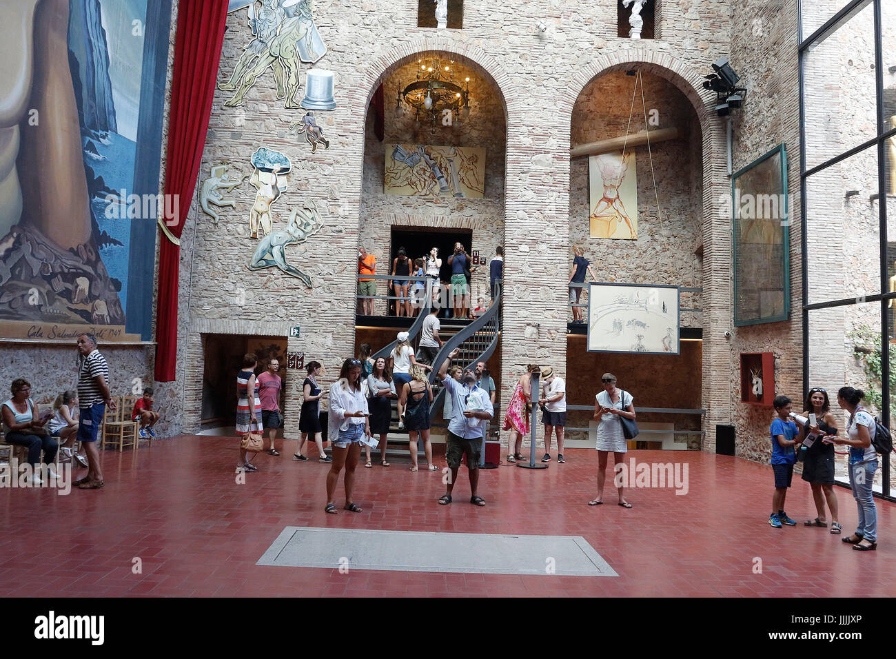 Exhumation of Salvador Dalí corpse at the Salvador Dali Theater Museum ...