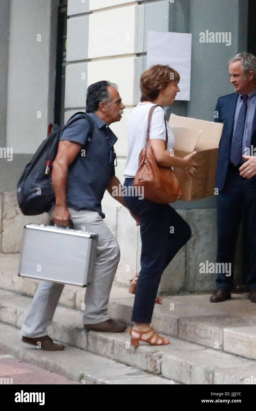 Exhumation of Salvador Dalí corpse at the Salvador Dali Theater Museum ...