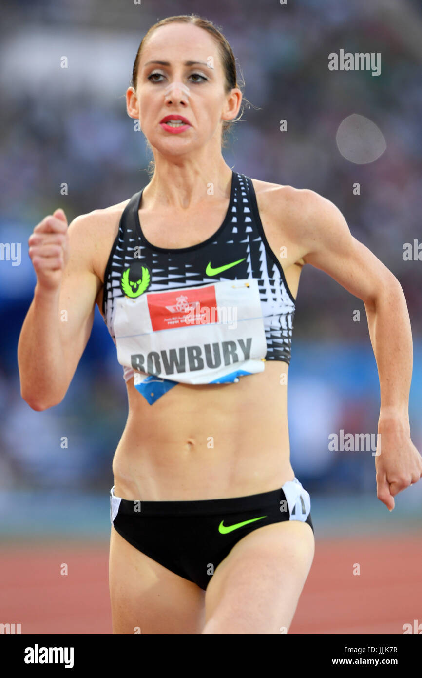 Shannon Rowbury (USA) places sixth in the women's 1,500m in 4:04.73 ...