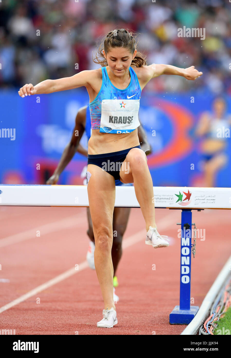 Gesa-Felicitas Krause (GER) wins the women's steeplechase in 9:18.87 ...