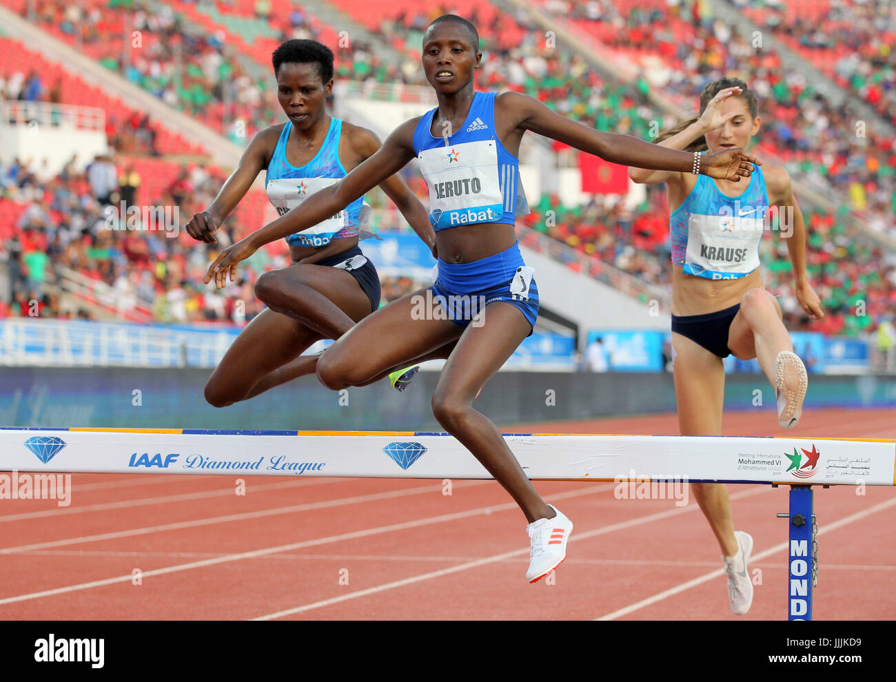 Rosefline Chepngetich (KEN), Norah Tanui (KEN) and Gesa-Felicitas ...