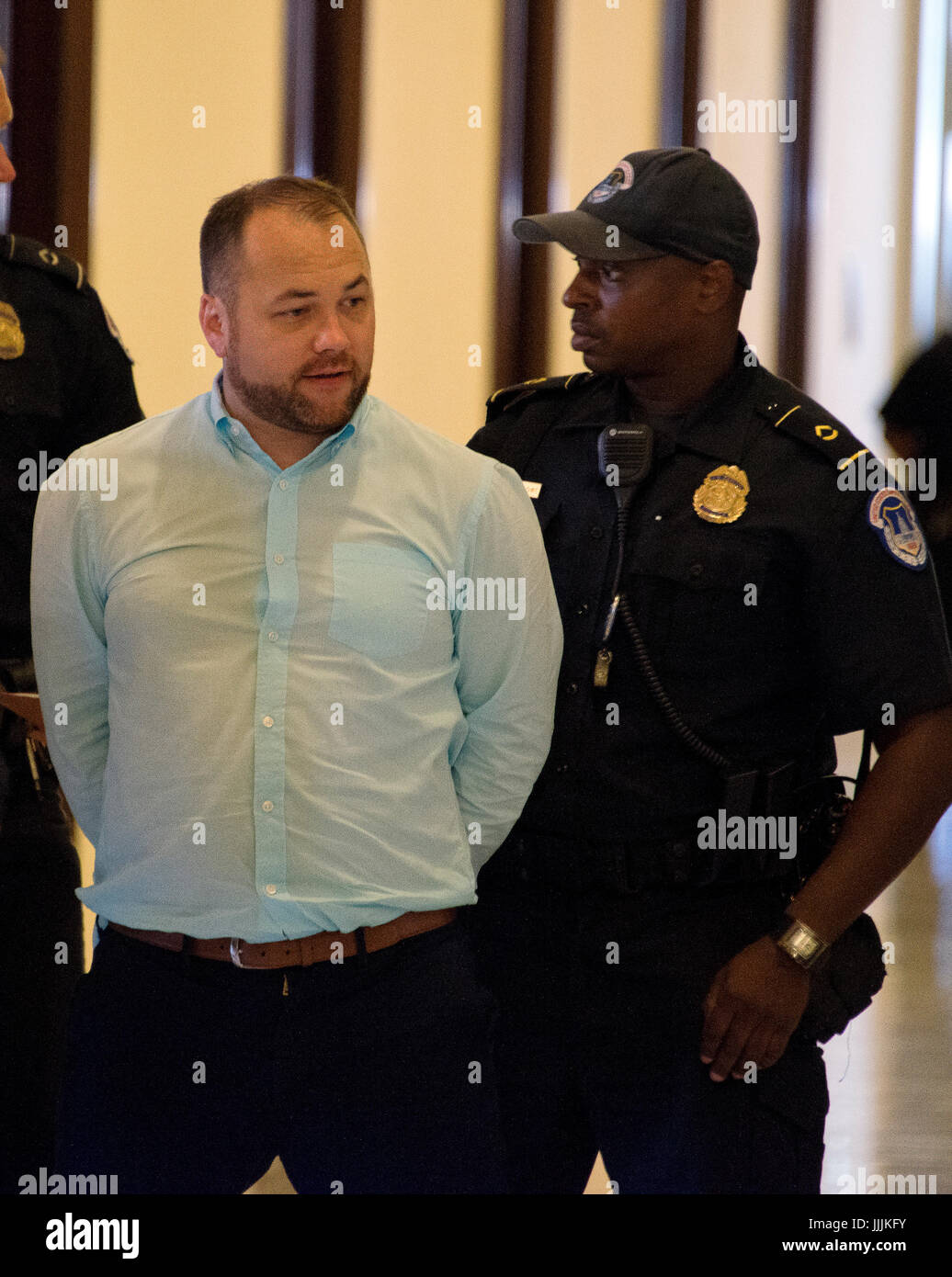 New York City Councilman Corey Johnson is arrested by United States ...