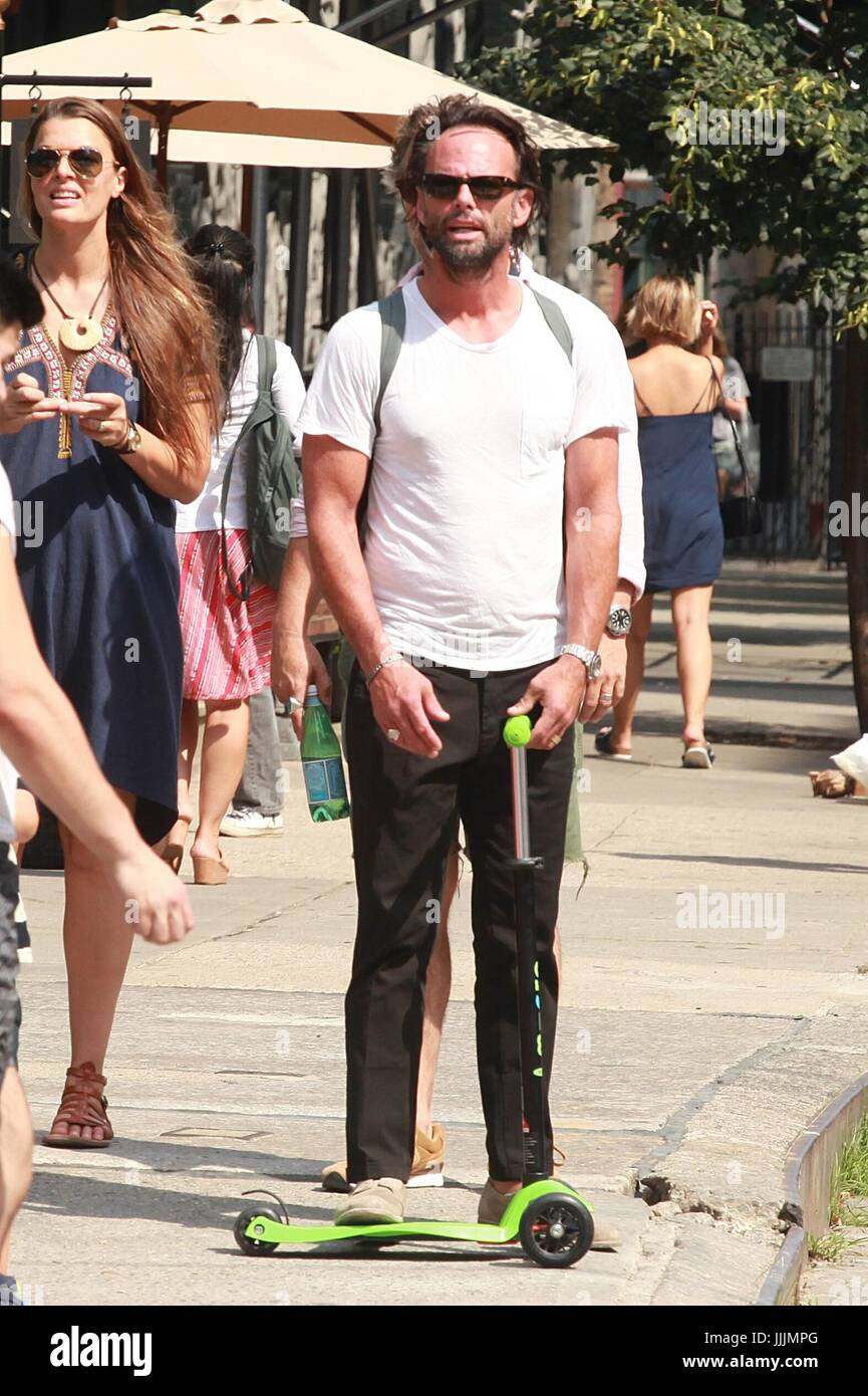 New York, NY, USA. 20th July, 2017. Walton Goggins seen in New York ...