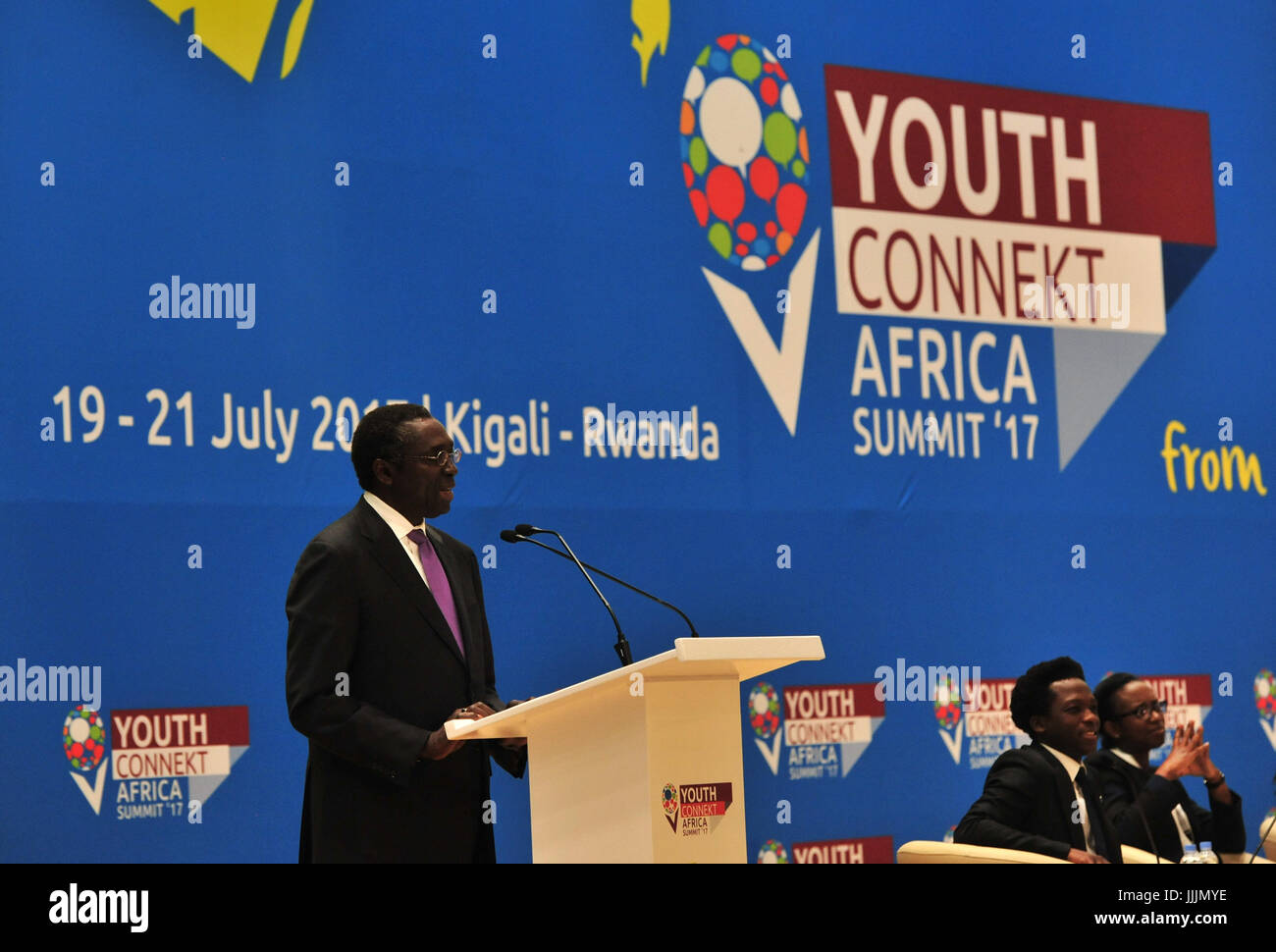 Kigali, Rwanda. 20th July, 2017. United Nations Development Programme (UNDP) assistant ...