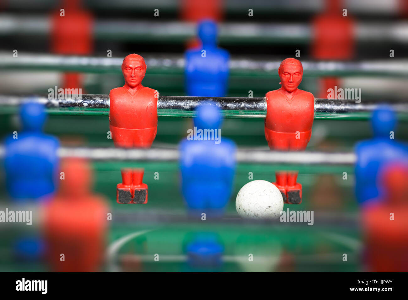 Football table figurines hi-res stock photography and images - Alamy