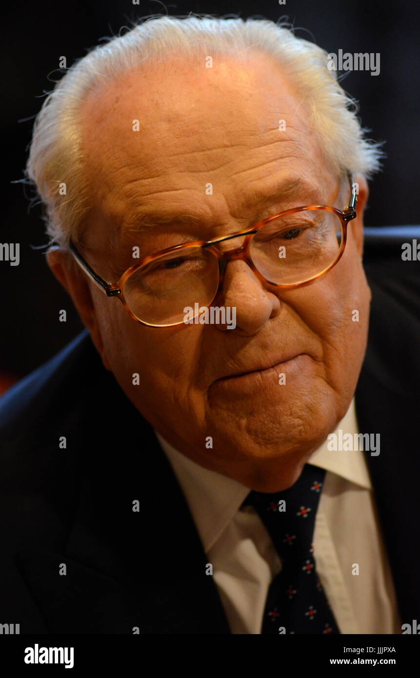 Jean-Marie Le Pen attends XVth National Front Congress in Lyon (France ...
