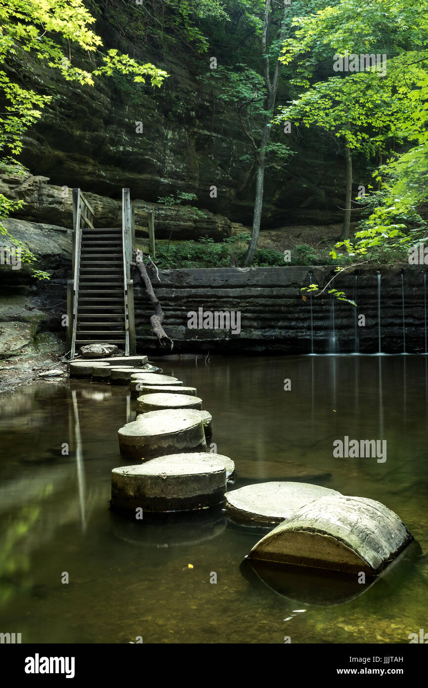 Stepping stone path on water hi-res stock photography and images - Alamy