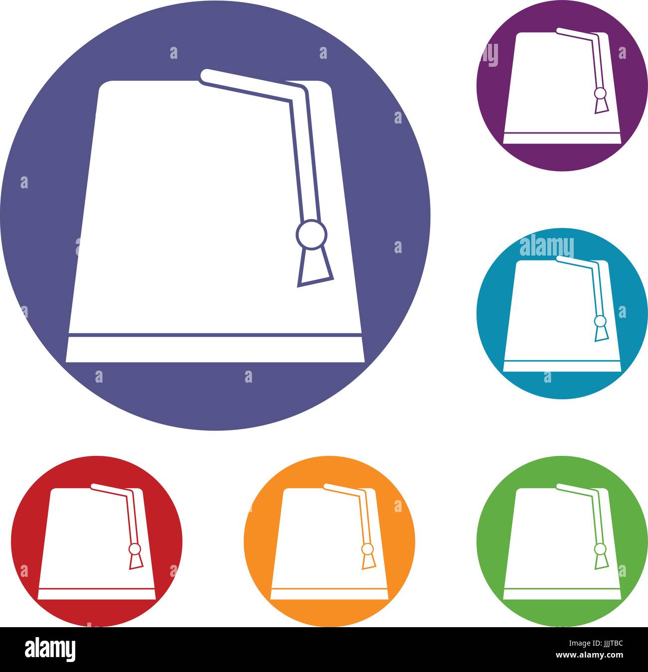 Turkish fez icons set Stock Vector Image & Art - Alamy