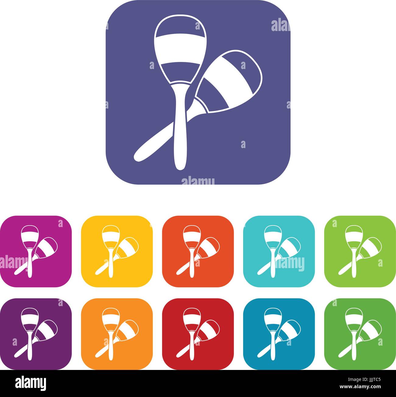 Maracas icons set Stock Vector Image & Art - Alamy