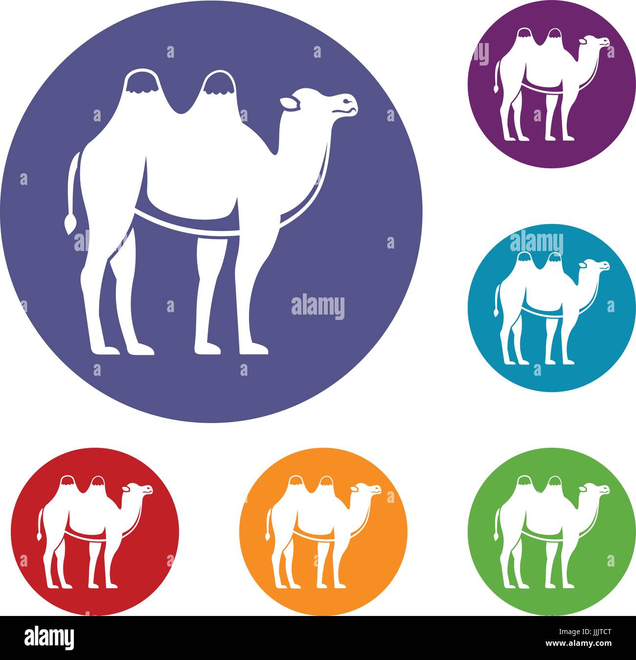 Camel icons set Stock Vector Image & Art - Alamy