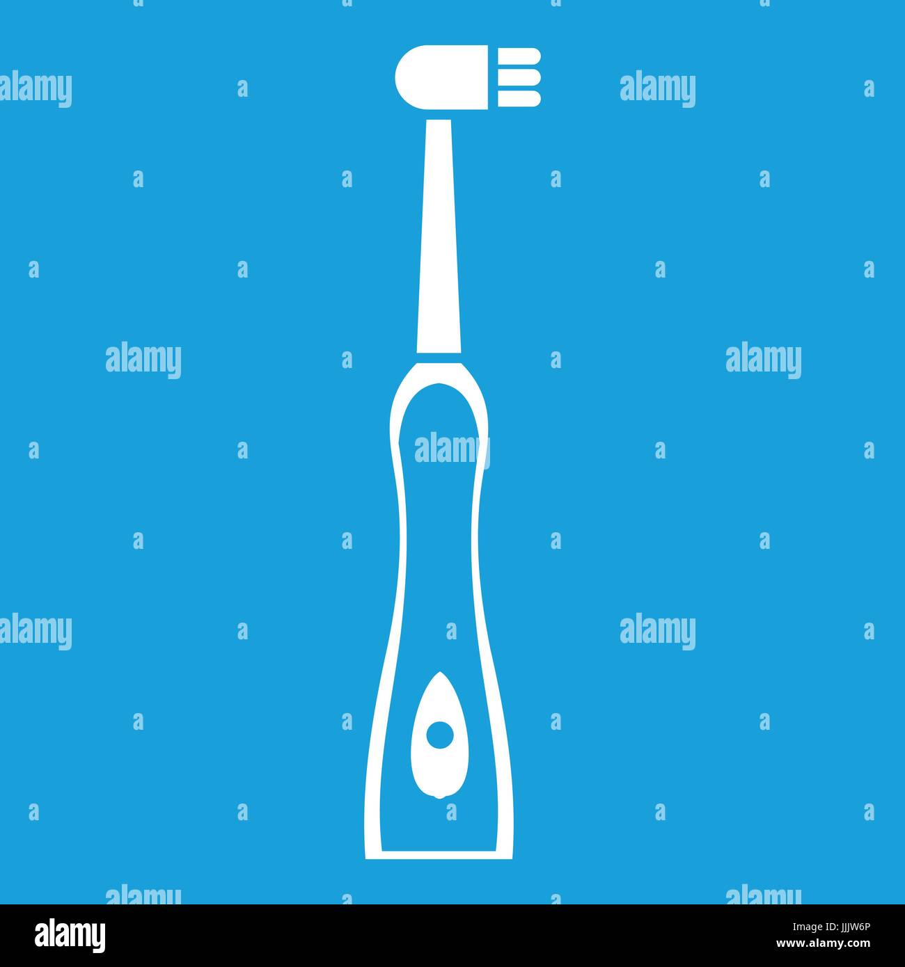 Blue toothbrush white tube Stock Vector Images - Alamy