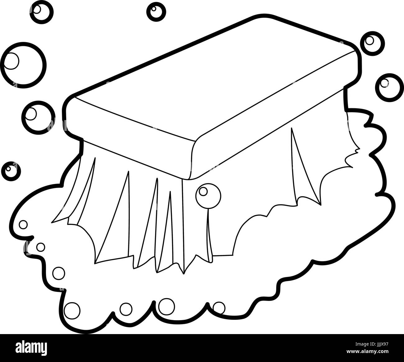 Wet cleaning icon outline Stock Vector Image & Art - Alamy