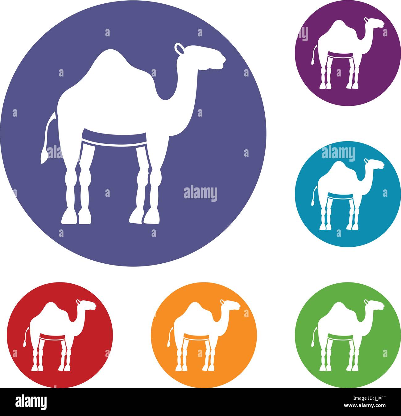 Camel icons set Stock Vector Image & Art - Alamy