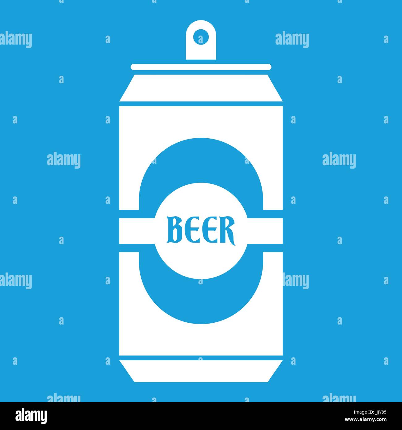 Aluminum can icon white Stock Vector Image & Art - Alamy