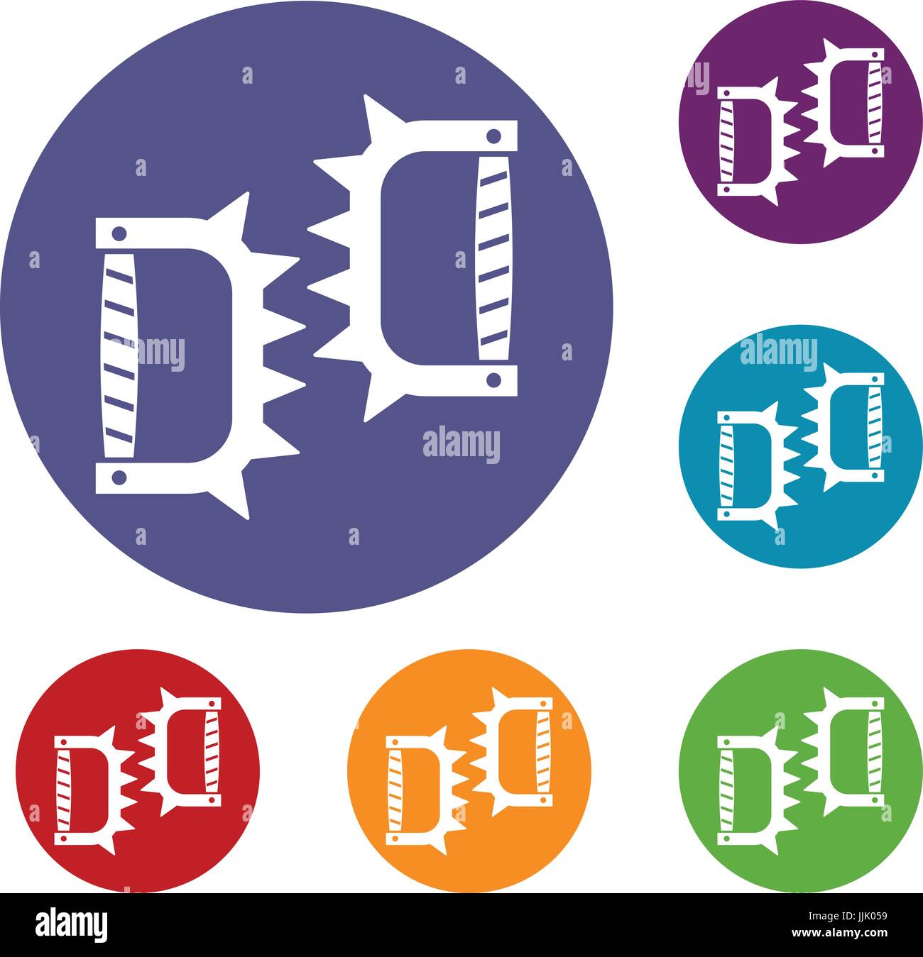 Safety spikes Stock Vector Images - Alamy