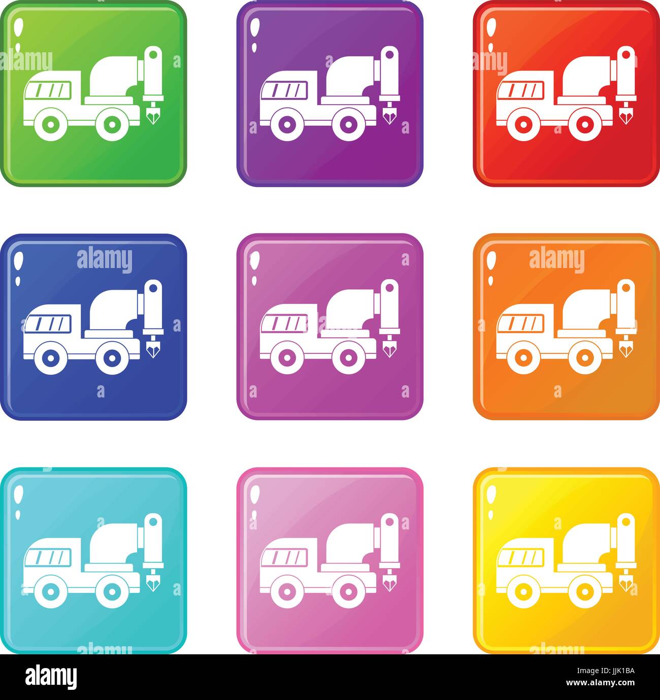 Drilling machine set 9 Stock Vector Image & Art - Alamy