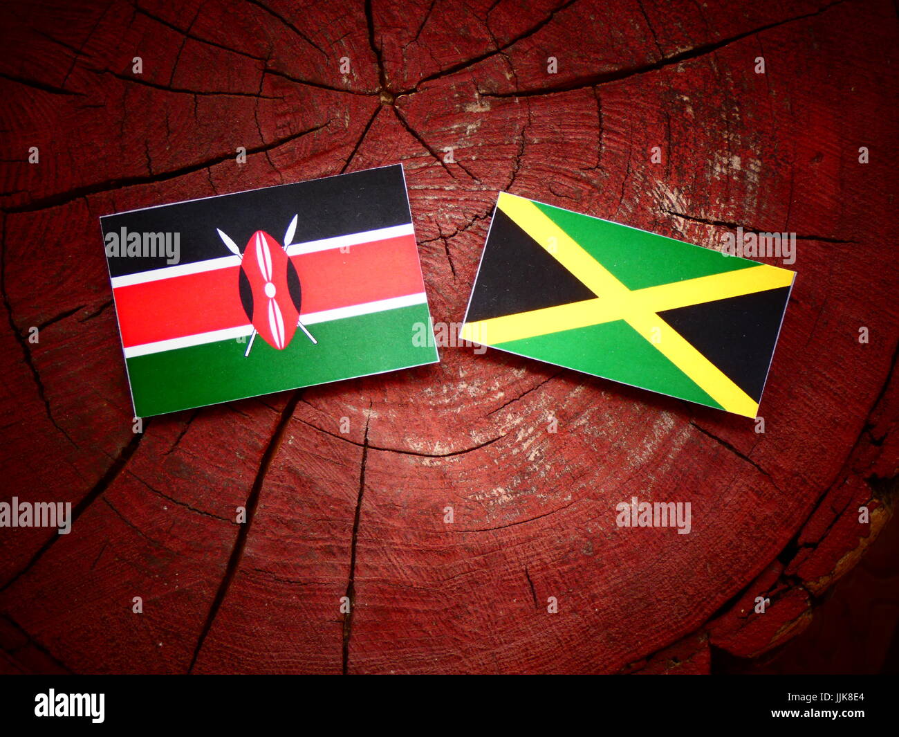Jamaica kenya flag hi-res stock photography and images - Alamy