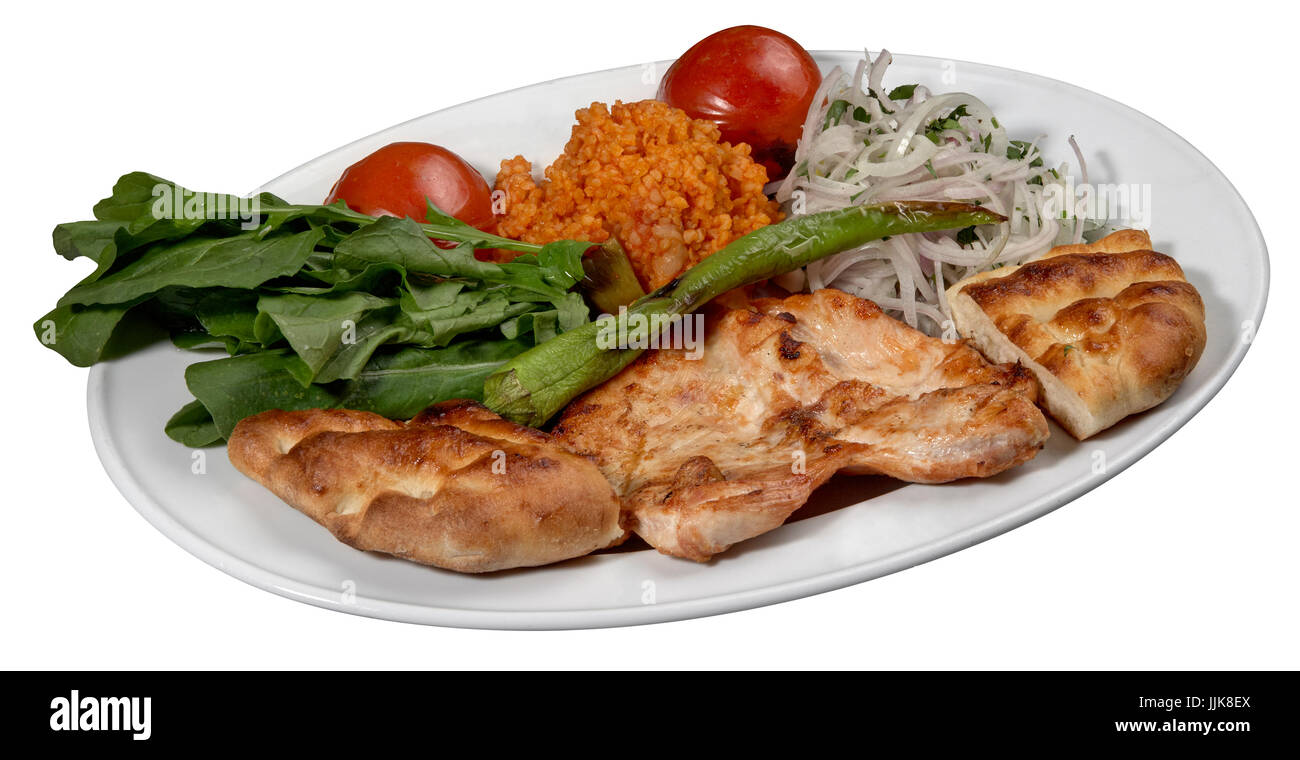 Delicious lula kebab served hi-res stock photography and images - Alamy