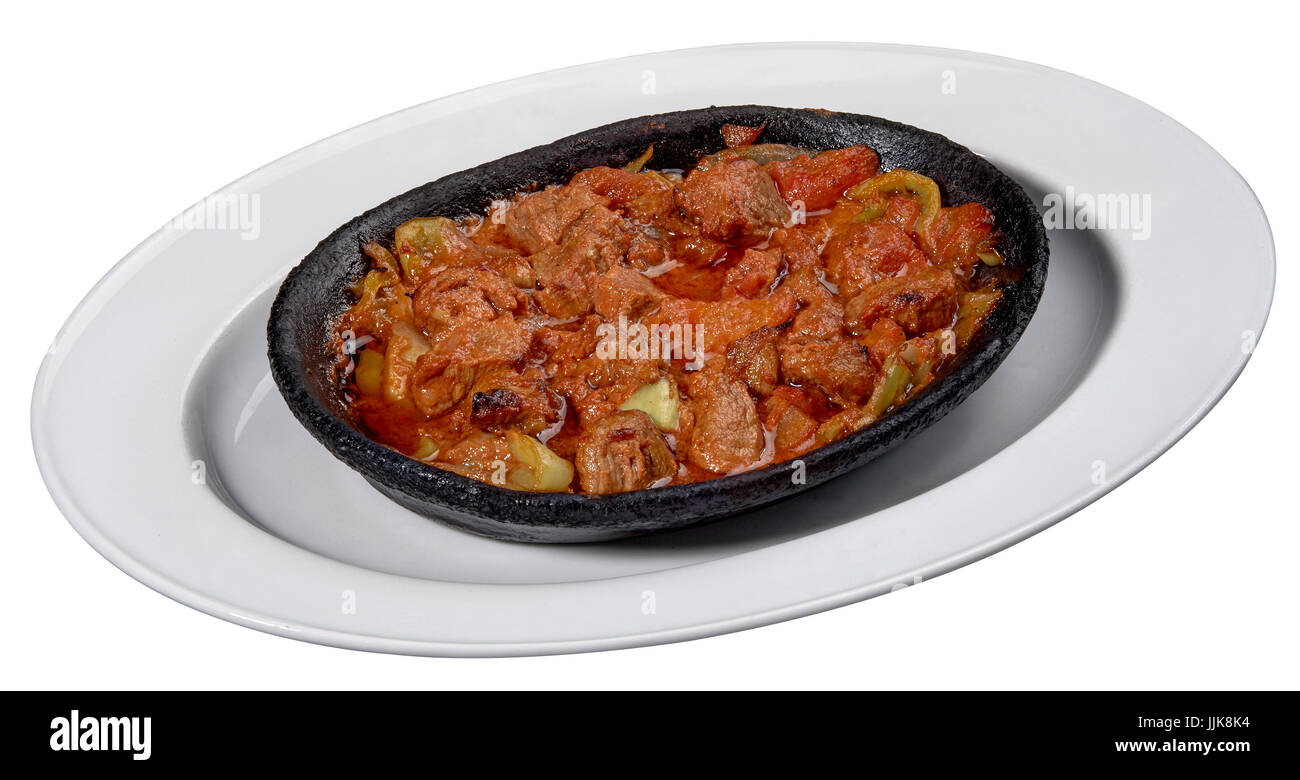 Turkish Traditional Food kebap Guvec, Food set oriental Turkish cuisine ...