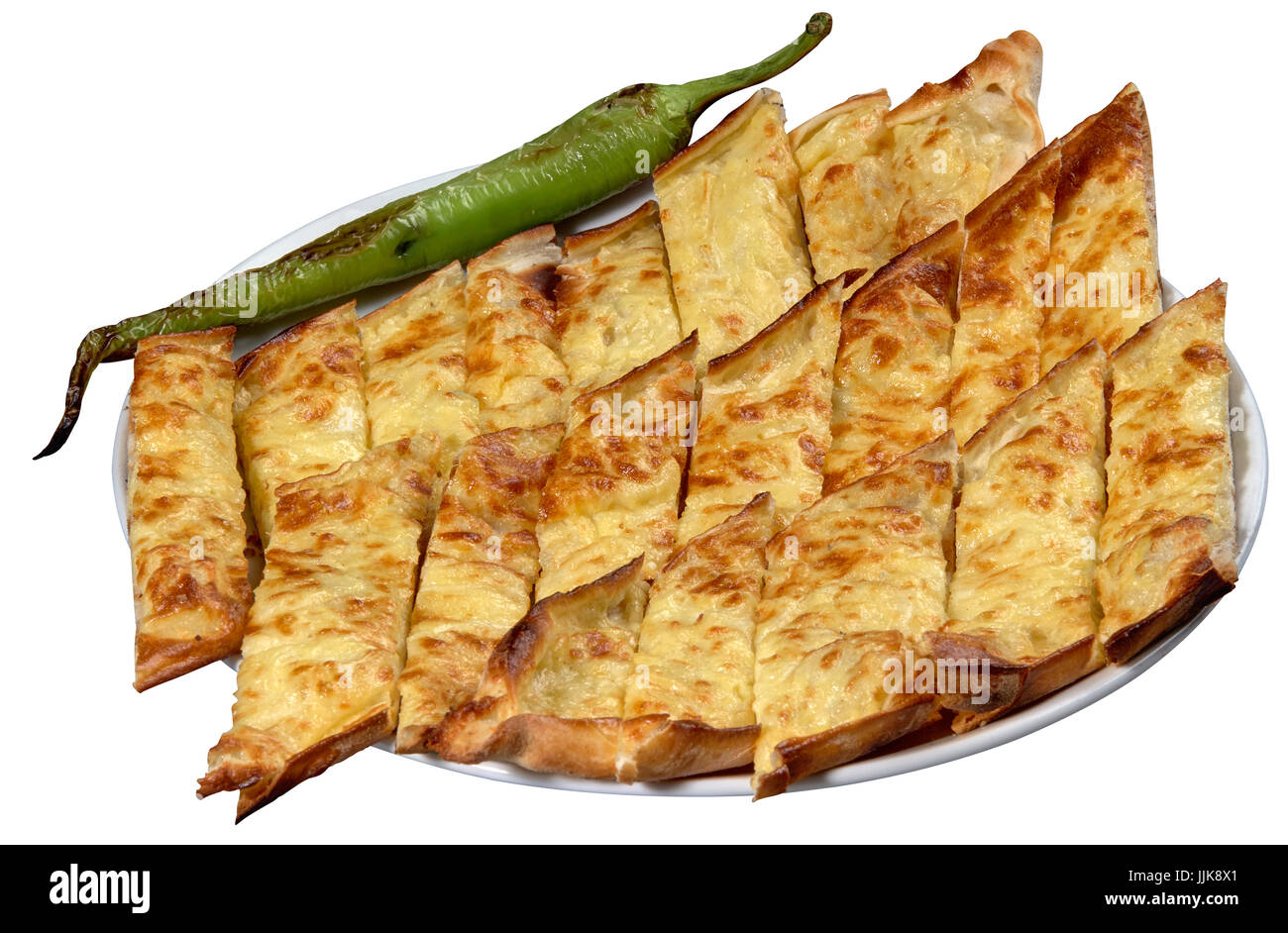 Pide, Turkish pide with cheese / Kasarli pide Stock Photo - Alamy