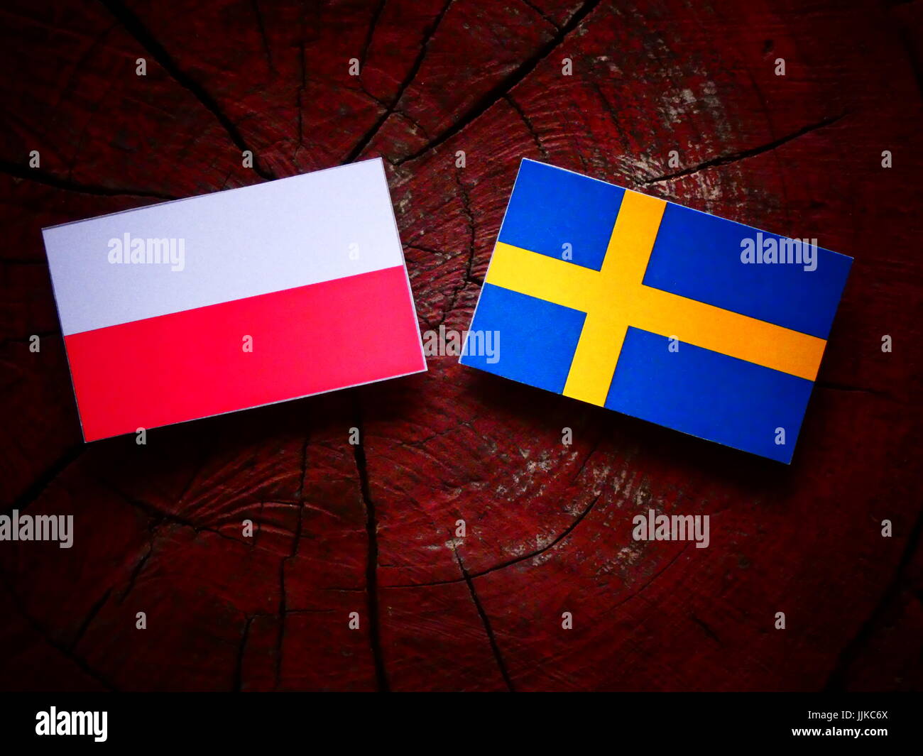 Polish and swedish flag hi-res stock photography and images - Alamy