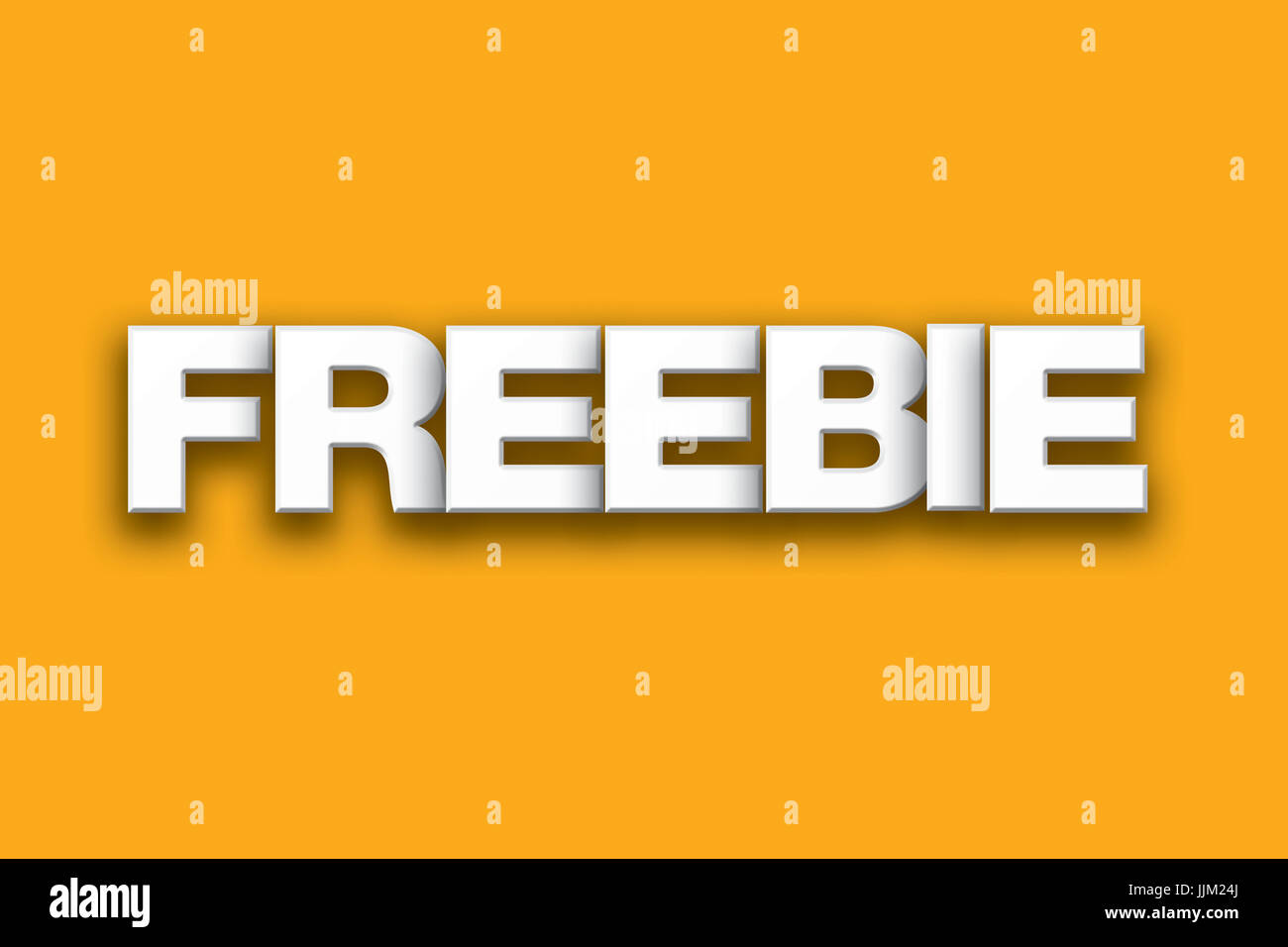 The word Freebie concept written in white type on a colorful background ...